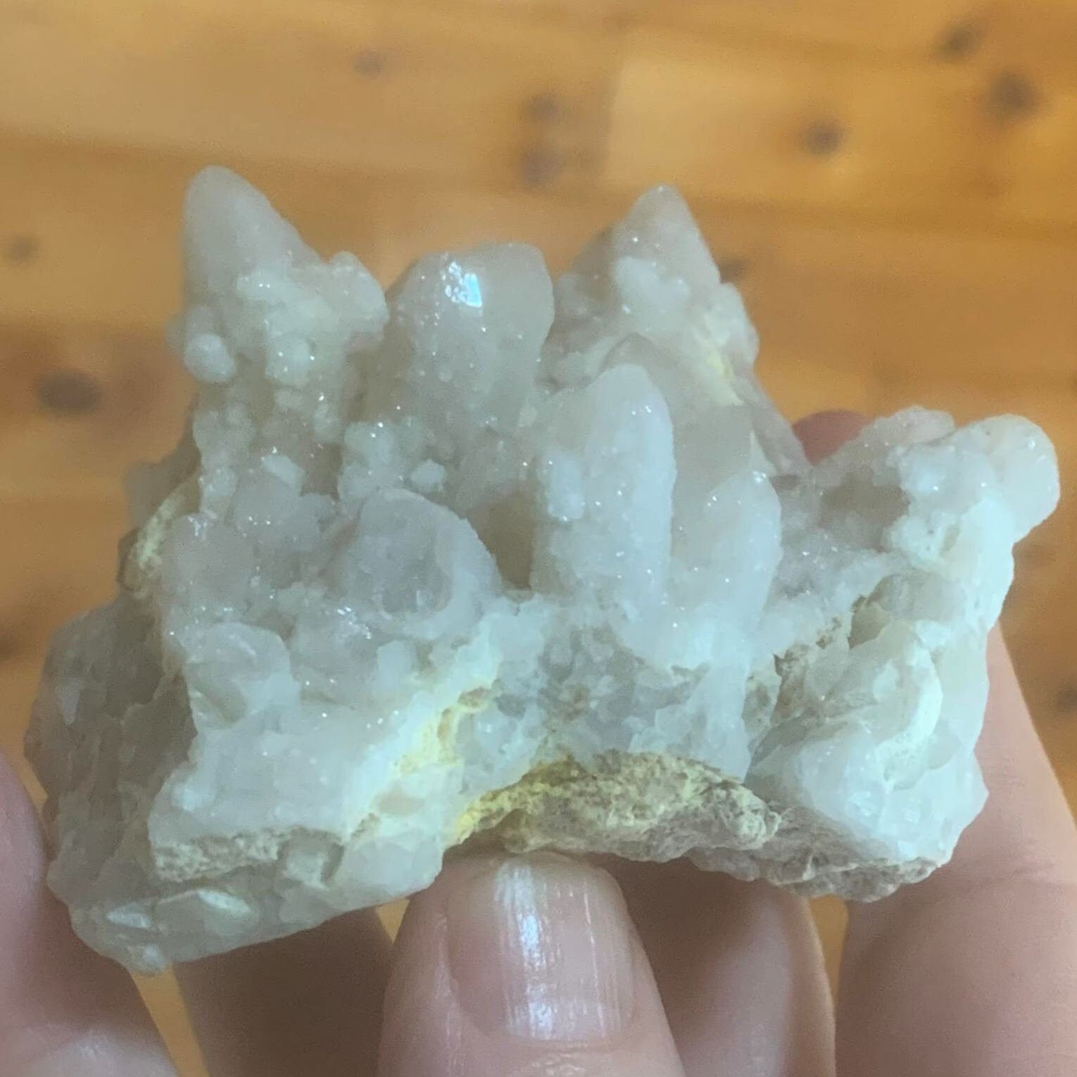 White Spirit Quartz crystal specimen 2" tall, 3" wide – Shaman Things